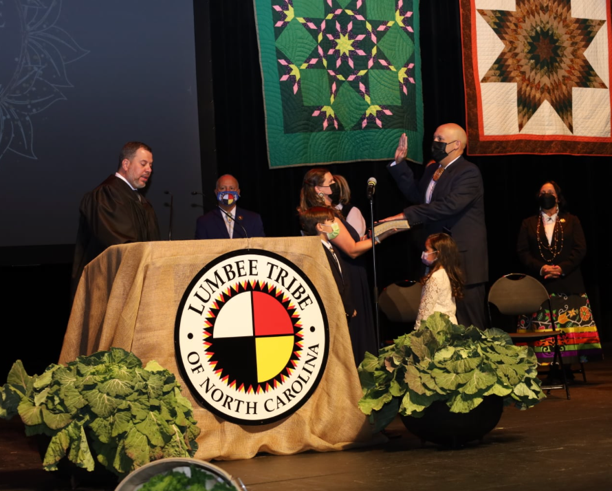Today marks the one-year anniversary of the Swearing-in of Lumbee ...