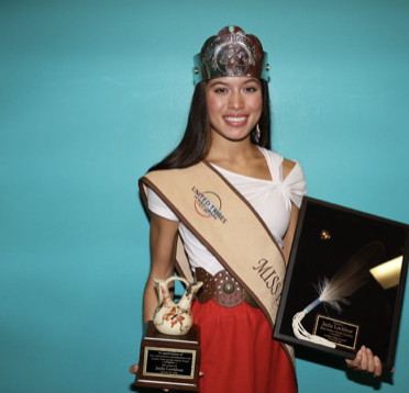 Chairman Lowery honored Miss Indian North Carolina for her ...