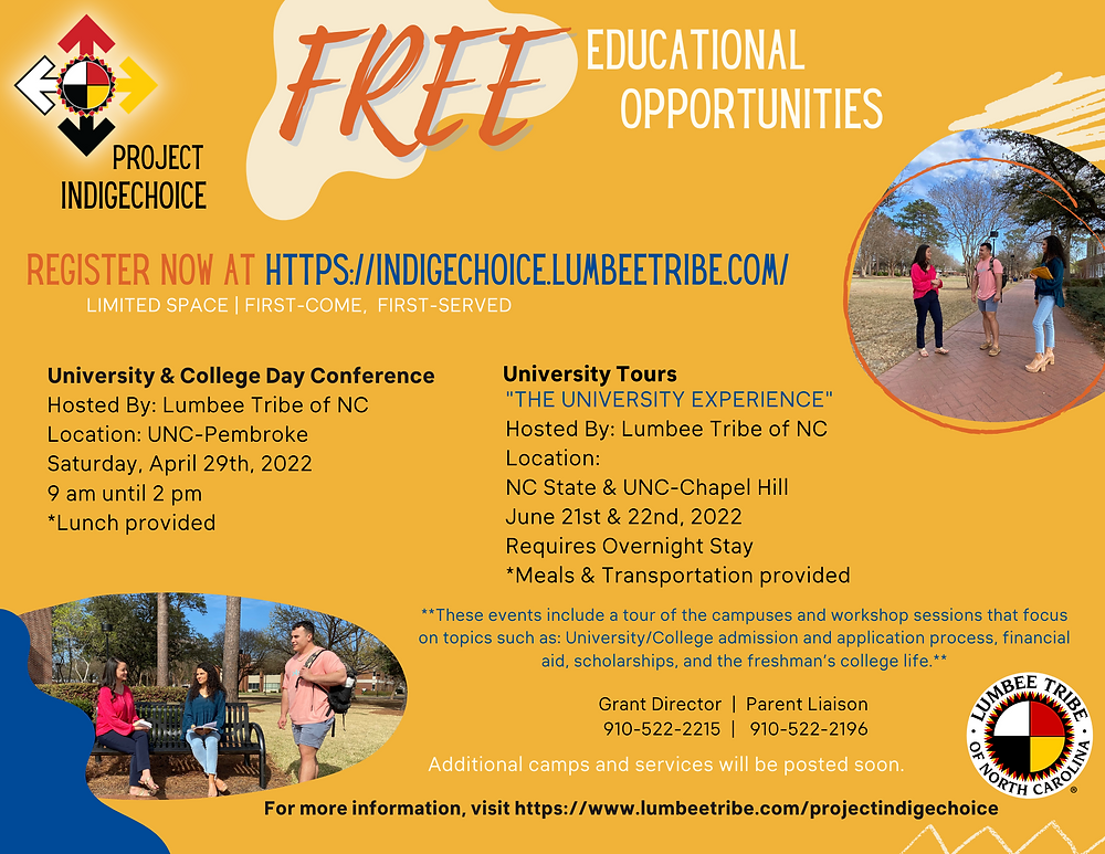 Free Educational Opportunities from Project IndigeChoice coming up on ...