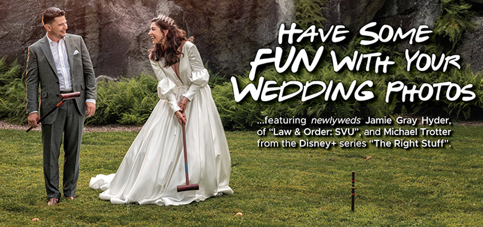 Have Some FUN With Your Wedding Photos