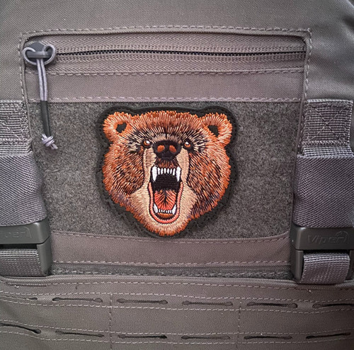Bear Morale Patch | Finch Embroidery Des