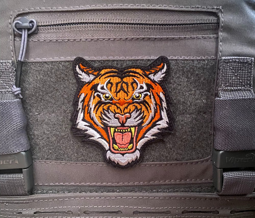 Tiger Morale Patch | Finch Embroidery Des