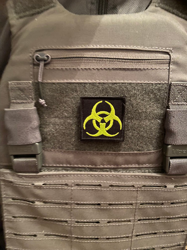Yellow Bio Morale Patch | Finch Embroidery Des