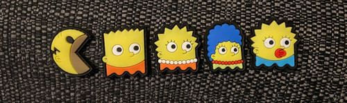 Simpsons Mini PVC Patch Set | Finch Embroidery Des