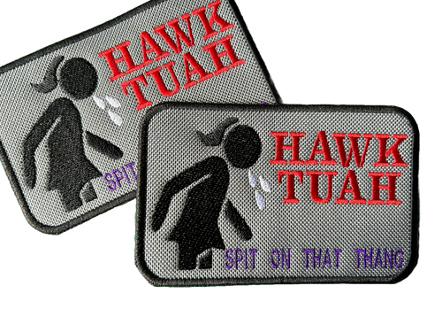 HAWK TUAH Morale Patch | Finch Embroidery Des