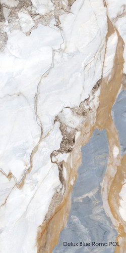 Delux Blue Roma Polished 600x1200mm | Prestige Tiles