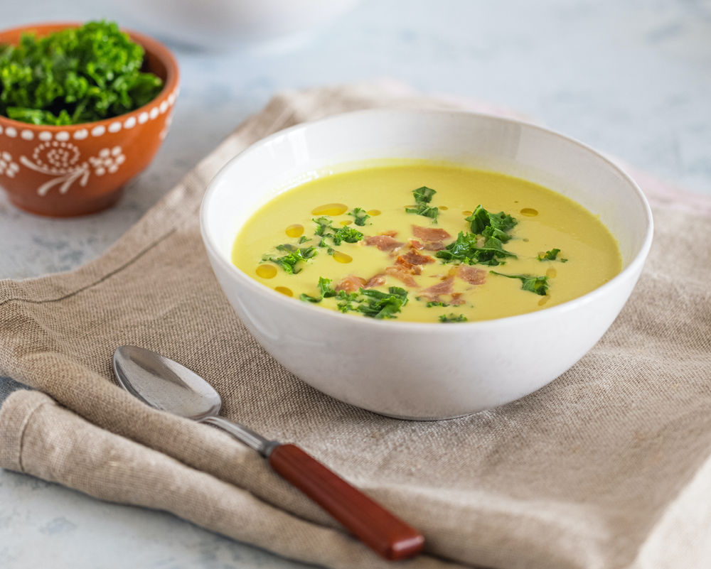 Caldo Verde Saudável (sem batata)