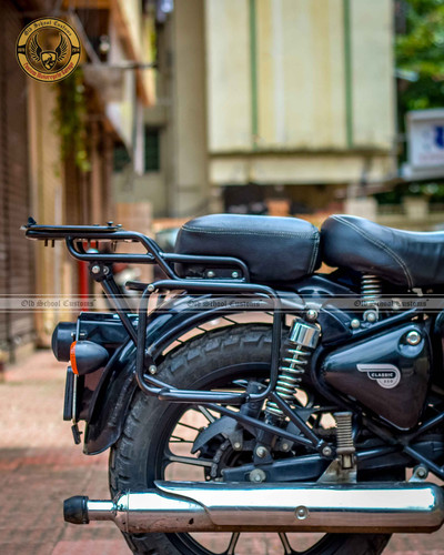 Saddle Stay with Top Rack for Royal Enfield Classic | Old School Customs