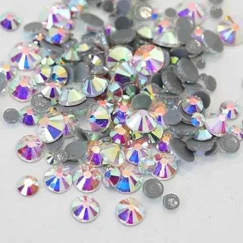 Rhinestone Colour Sample - Crystal AB | RazzleDazzle