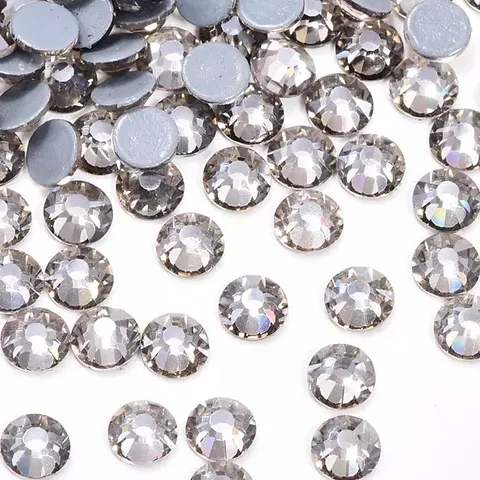 Rhinestone Colour Sample - Black Diamond | RazzleDazzle