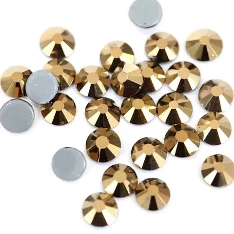 Rhinestone Colour Sample - Mine Gold | RazzleDazzle