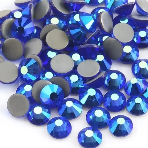 Rhinestone Colour Sample - Sapphire AB | RazzleDazzle