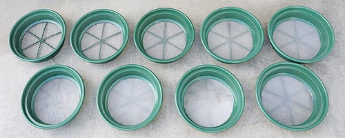 9-Piece Assorted Stackable Sifting Pan Set | Colorado Gold Ore