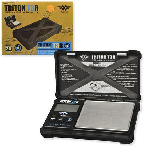 My Weigh Triton T3R Scale 500g x 0.01g Rechargeable | Colorado Gold Ore