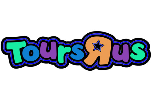 Tours"R"Us Sticker-Dark | Satisfied.Labs