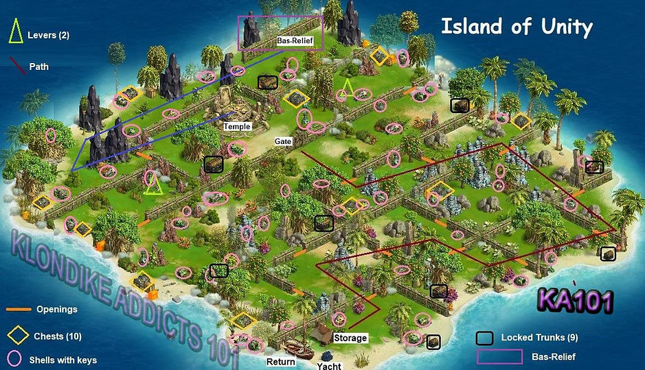 KA101 | Sea-Themed-Land-Maps | Klondike Addicts 101