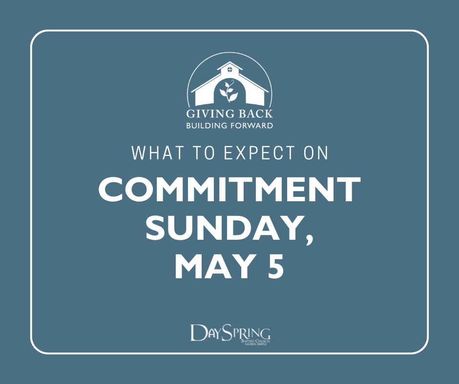 What to Expect on Commitment Sunday