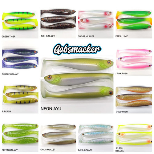 Jabbers Gobsmacker 6.5 inch paddle tail | Jabbers Australia