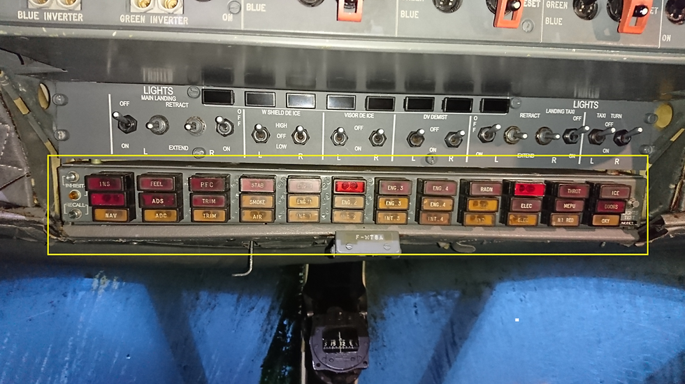 MASTER WARNING SYSTEM - ATA 33 – 15. Part 5.