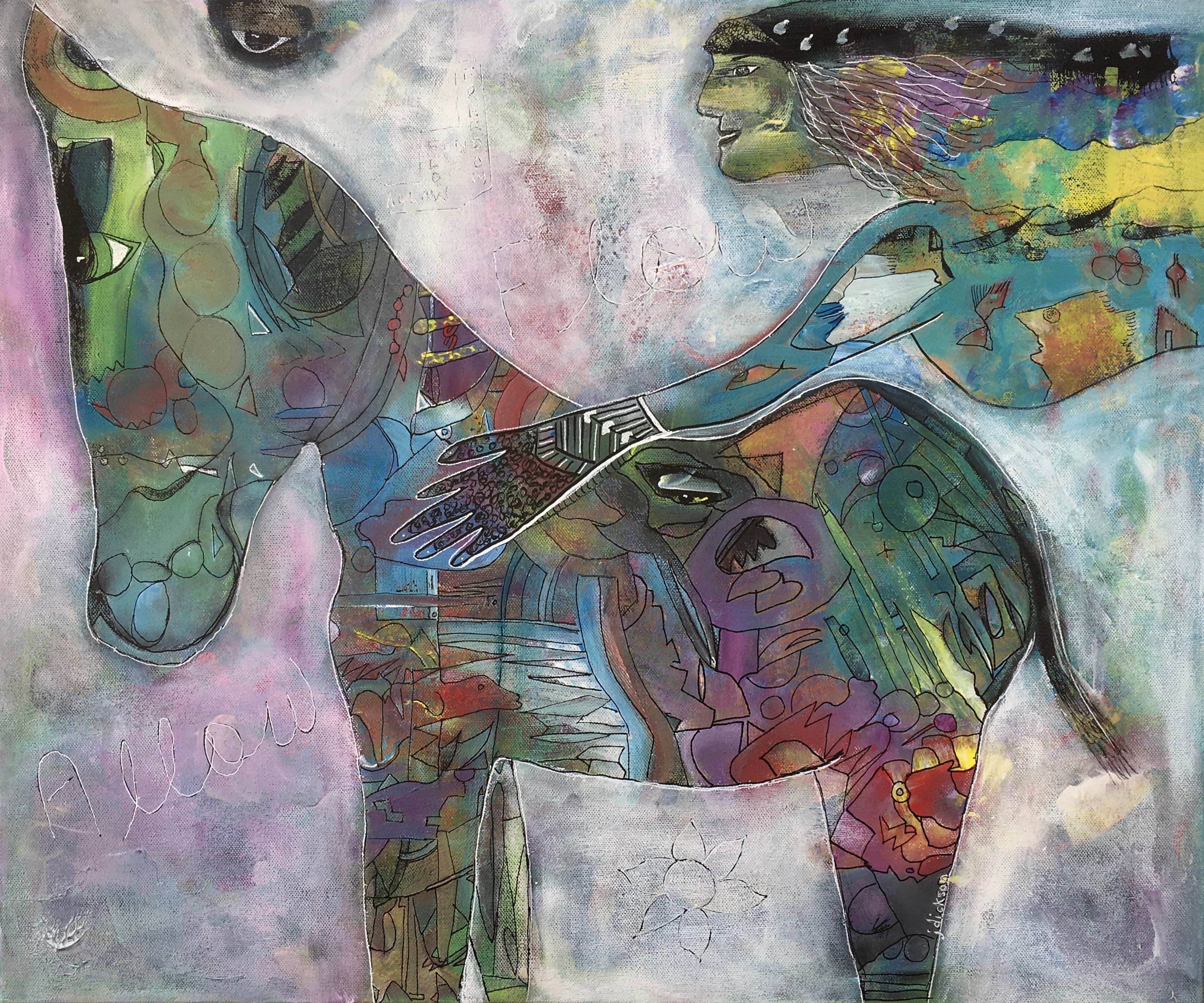 Intuitive Art | Jane Dickson - Mystical Spirit Studio | Grimsby ON