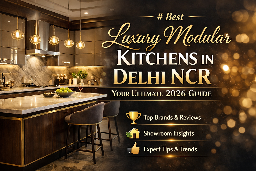 Best Luxury Modular Kitchens in Delhi NCR: Your Ultimate 2026 Guide
