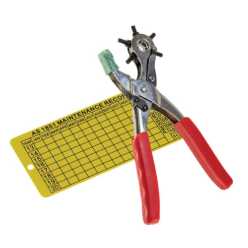 Maintenance Tag Stamped By Us | Fire Products Direct