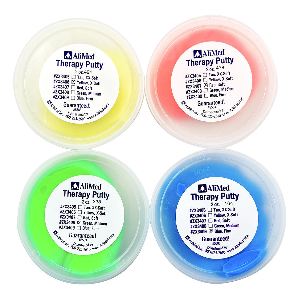 Color-Coded Therapy Putty | gcdhealthcare