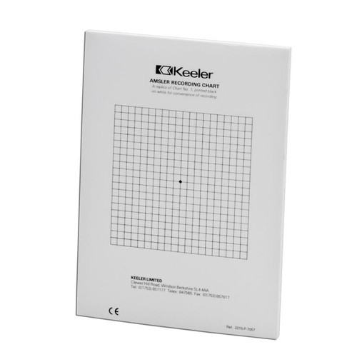 Amsler Recording Charts Replacement Pad (50) | Grafton Optical
