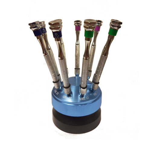 Chrome Optical Screwdriver Set | Grafton Optical