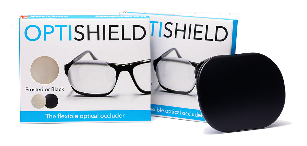 NEW! OPTISHIELD; the flexible optical occluder made of soft medical ...