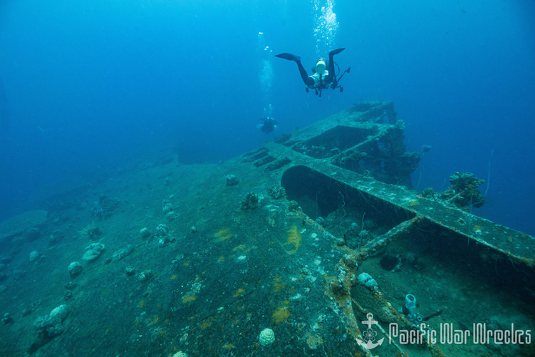てしお丸 | パラオ共和国 | Teshio Maru | Palau | 沈船 写真 ダイビング | Pacific War Wrecks