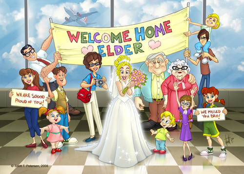 Welcome Home Elder, Greeting Card (5 x 7) | gsap