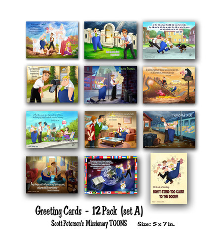 Greeting Cards - 12 pack (set A) | gsap