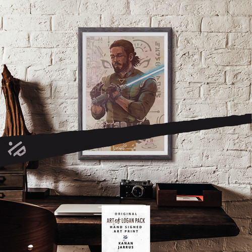 KANAN JARRUS | Symbols of the Force | Art by Logan Pack | ART of LOGAN PACK
