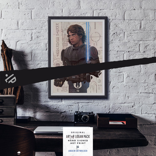 ANAKIN SKYWALKER | Symbols of the Force | Jedi | Original Hand-signed ...