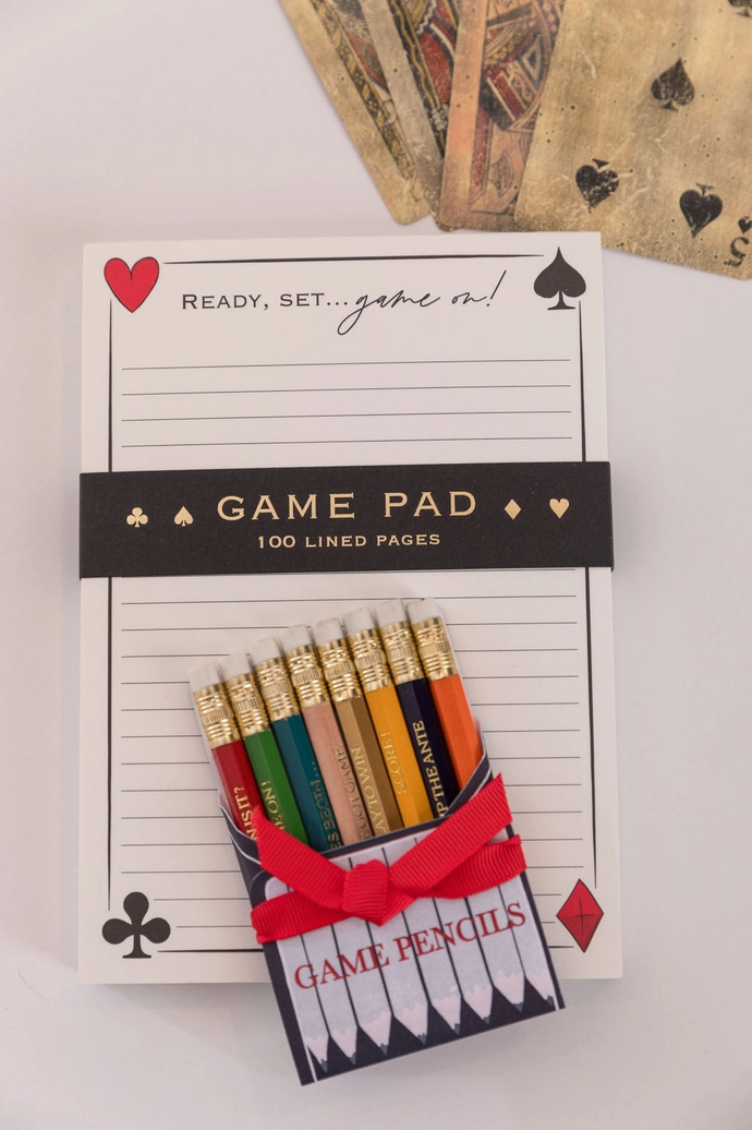 Game Set Notepad | Meadow Aiken