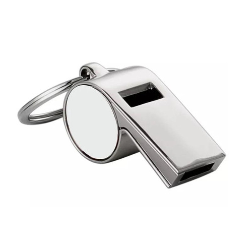 Metal Whistle Keychains Sublimation Blanks | Clg Media PR