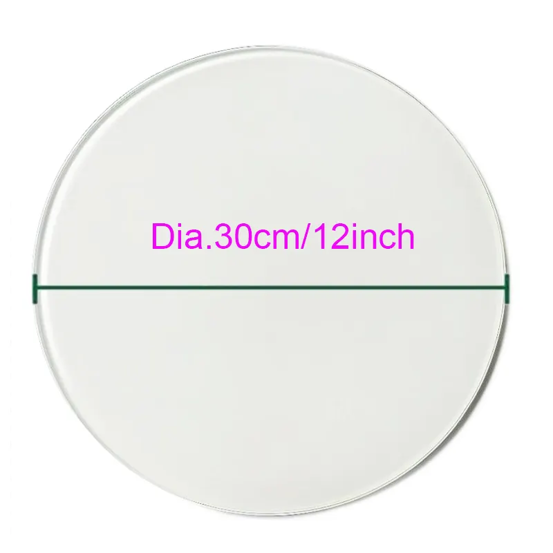 Tempered Glass Circle Cutting Board | Clg Media PR
