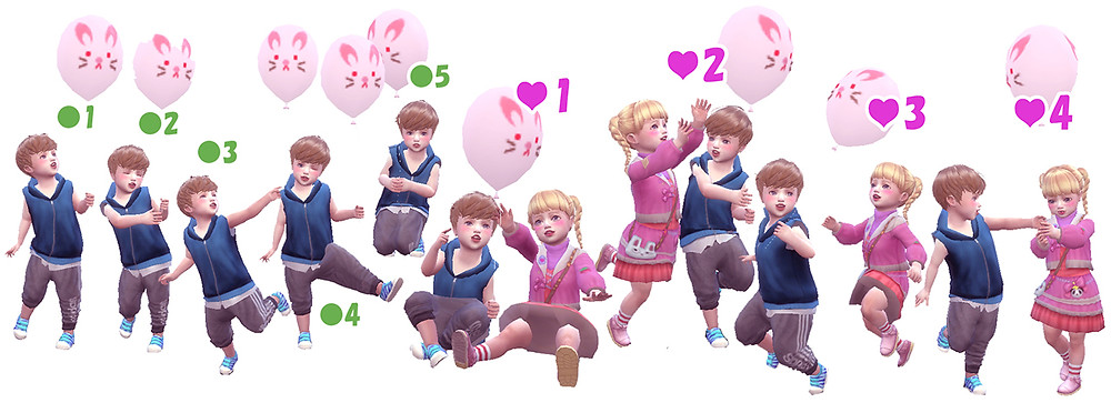 Balloon Pose (Toddler)