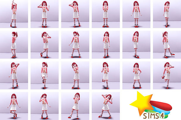 Combination pose 01 (Child)