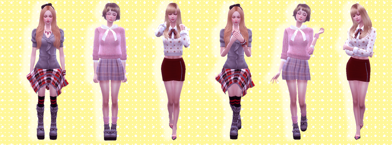 Combination pose 13 | a-luckyday