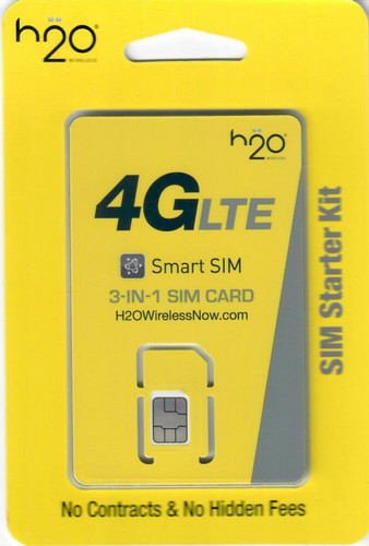 H2o Wireless Starter Kit Sim Cards For Retailer or Distributors | AH ...