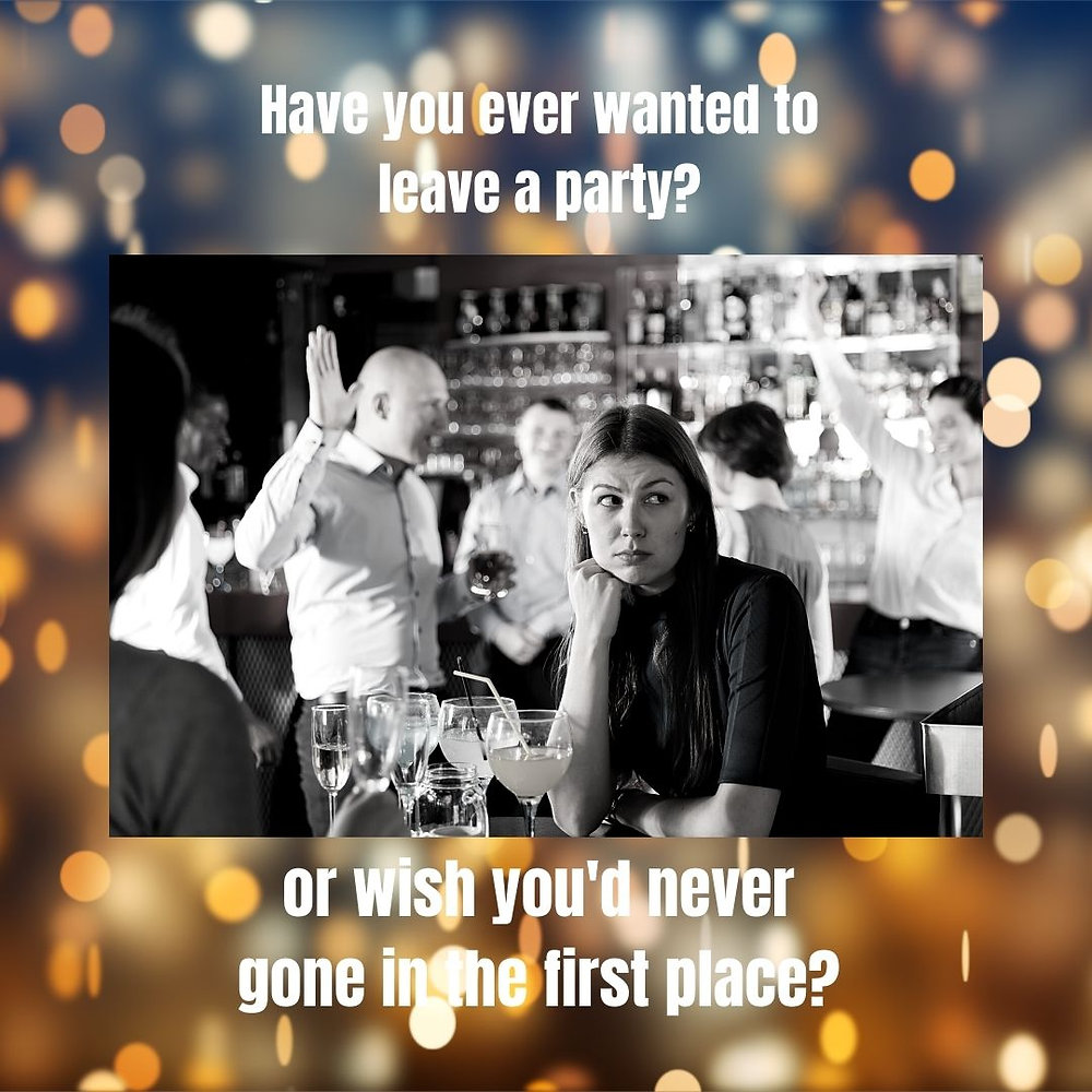 Knowing when it's time to leave the party - or not go in the first place