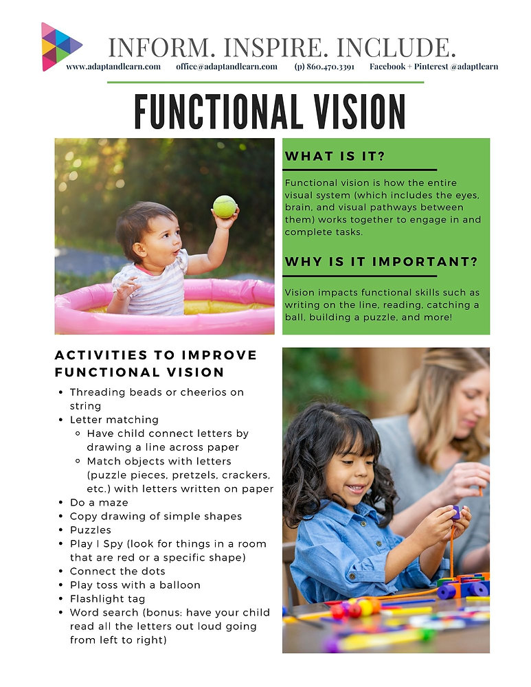 FUNCTIONAL VISION