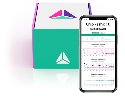 Trio-Smart Breath Test Kit for SIBO, IMO and Excess H2S