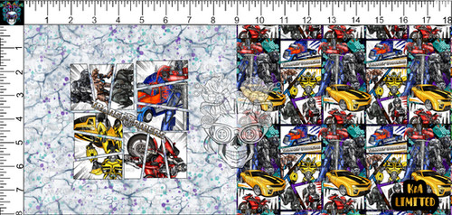 Transforming Fighters Comic DP | K&A Custom Fabrics