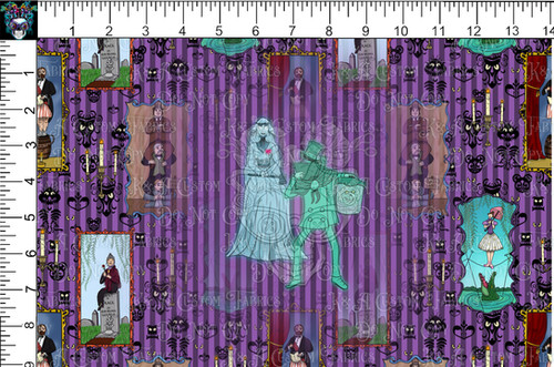 Haunted Ghost-Stretching Pictures Wallpaper Tumbler | K&A Custom Fabrics