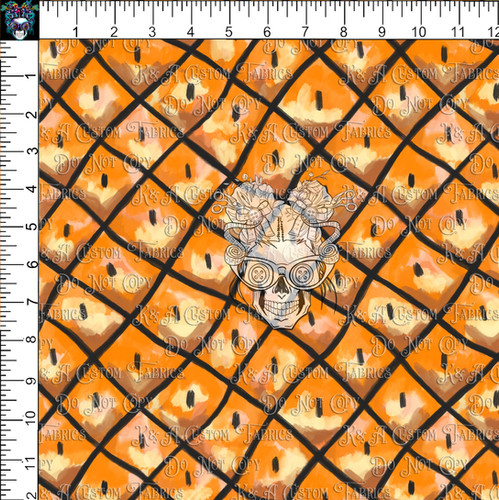 Spooky Sponge Pineapple | K&A Custom Fabrics