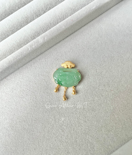 Longevity Locket (Yellow Gold) | Gems Atelier By T