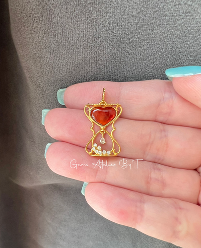 Hourglass (Gold) | Gems Atelier By T